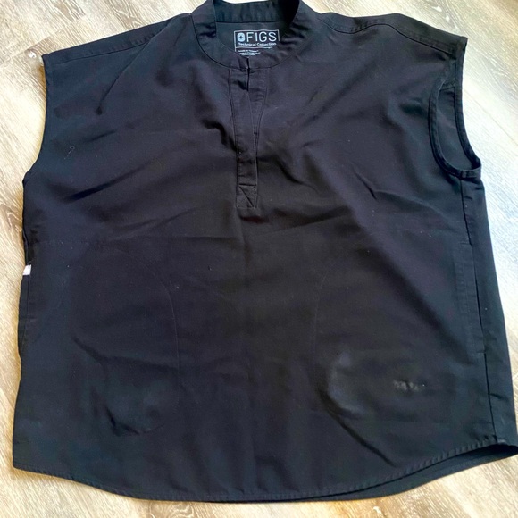 Figs | Tops | Figs Rafaela Scrub Top Black Small | Poshmark